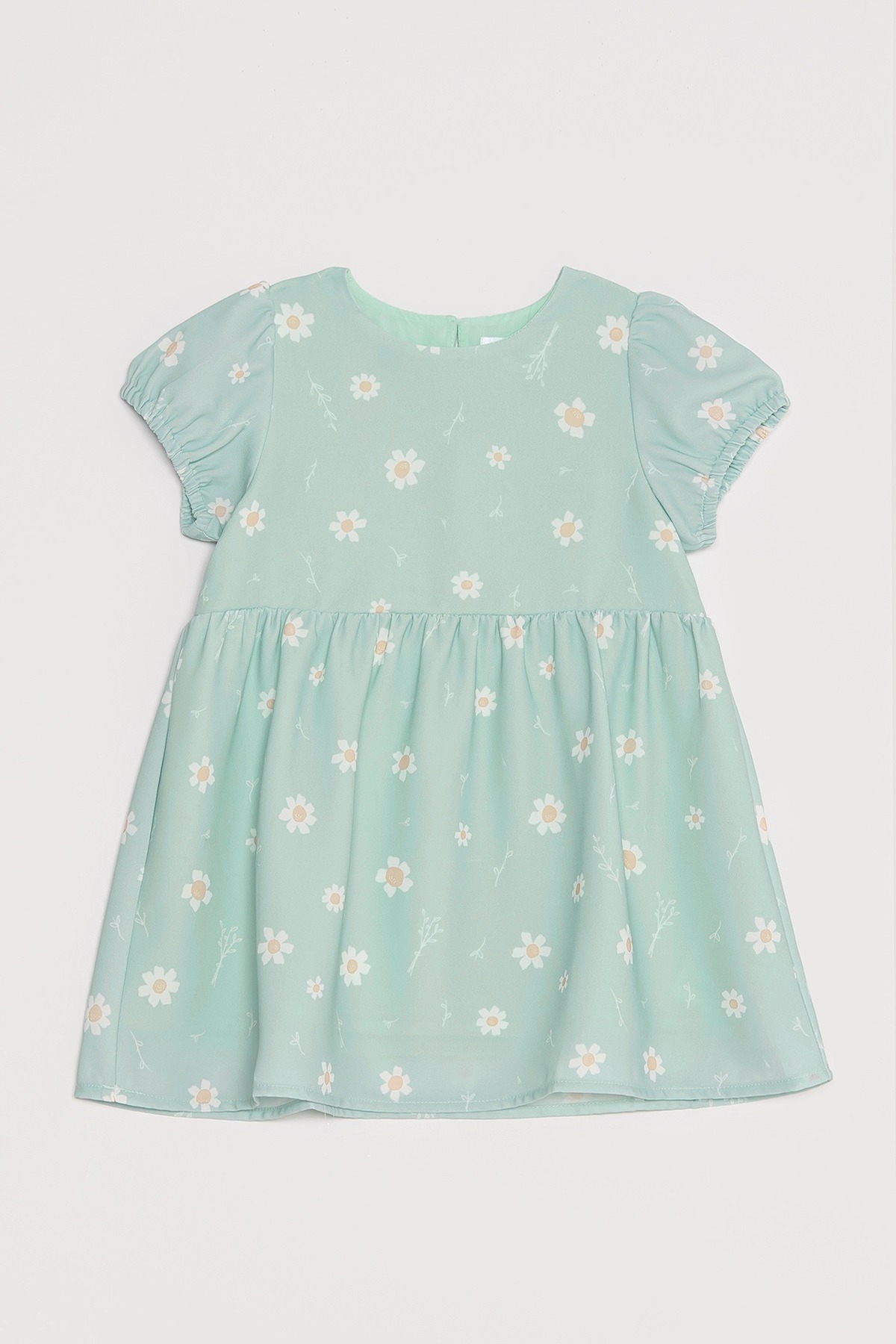 Fayth • KIDS Periwinkle Puff Sleeve Dress