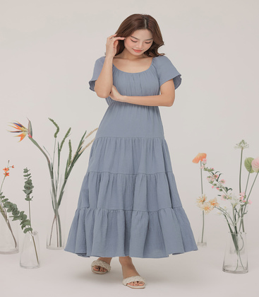 Fayth • Leanora Tiered Maxi Dress