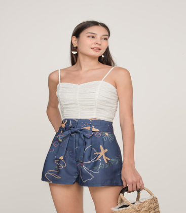 Fayth • Summerdale Sash High Waist Shorts