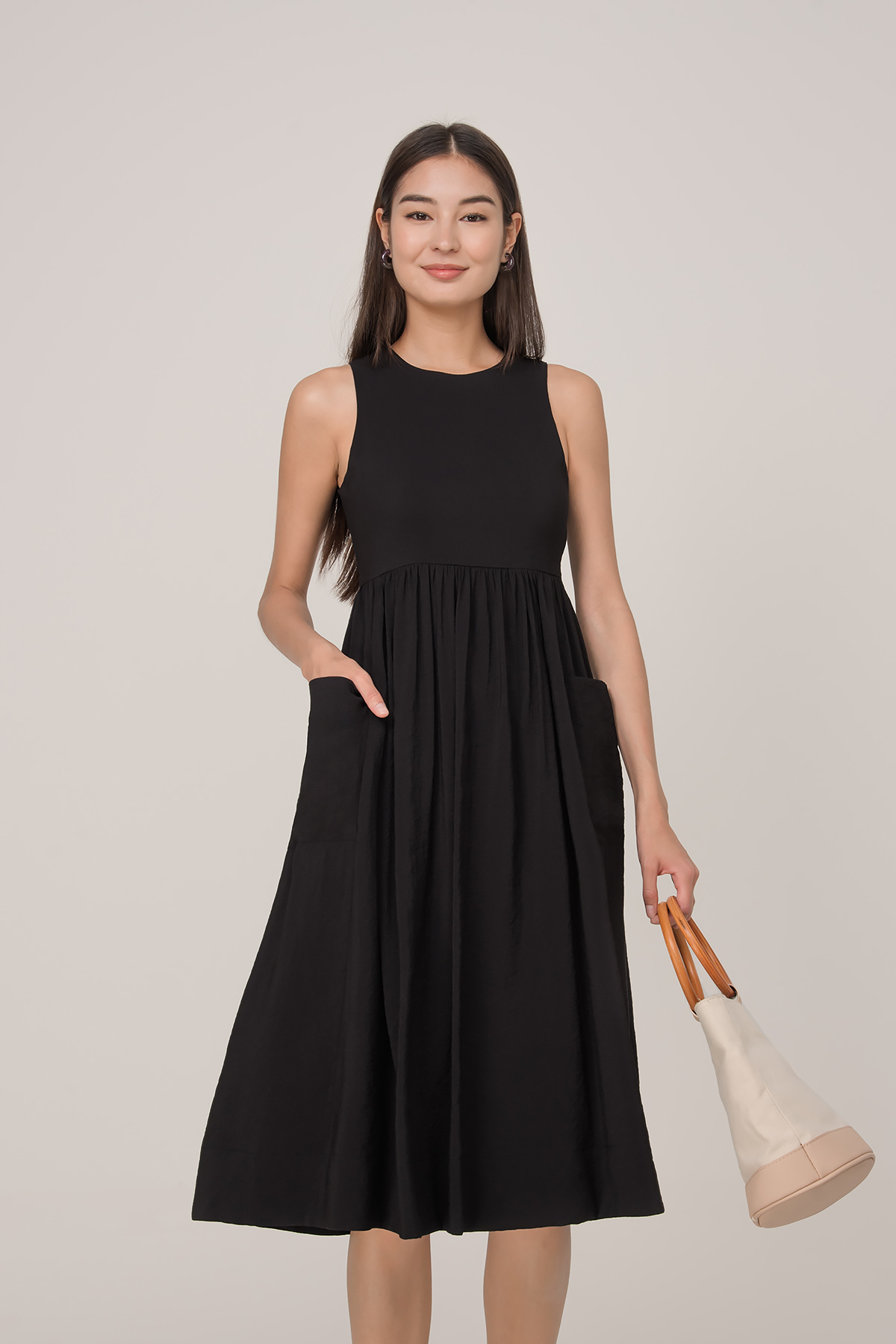 Fayth • Elva Pocket Midi Dress