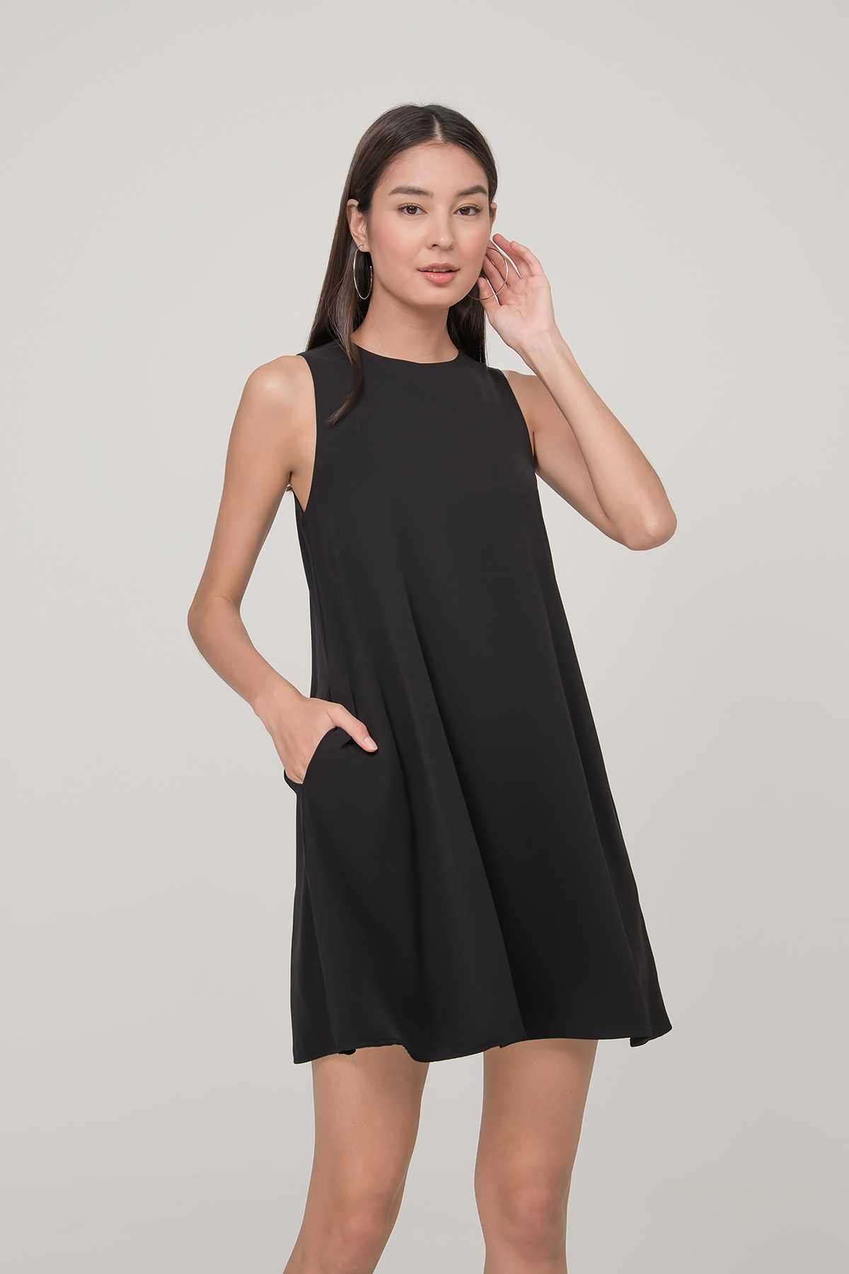Fayth • Maelle Pocket Sash Swing Dress