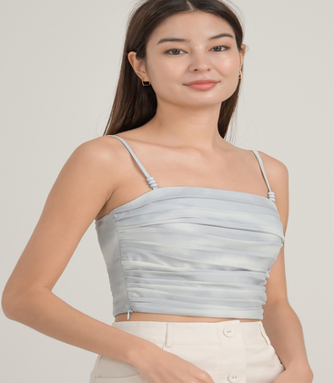 Fayth • Tidal Ruched Crop Top